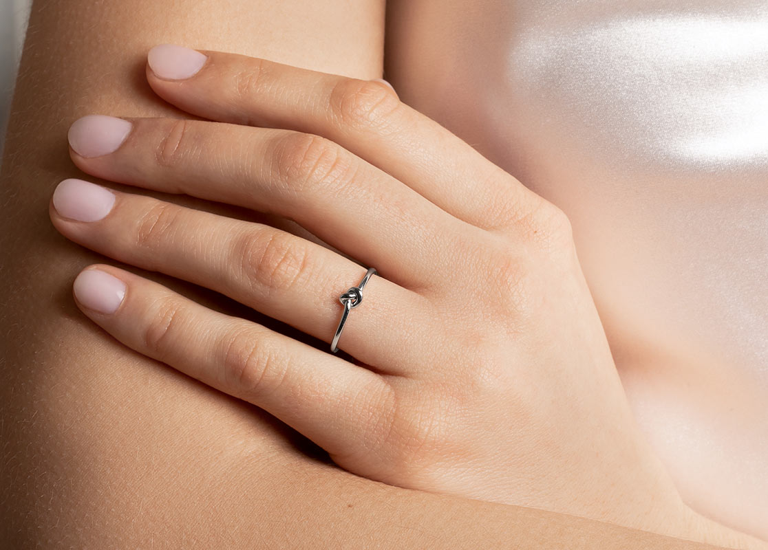Weigold Ring Ohne Stein