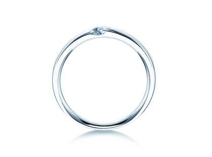 Spannring Italic mit Diamant zur Verlobung kaufen
