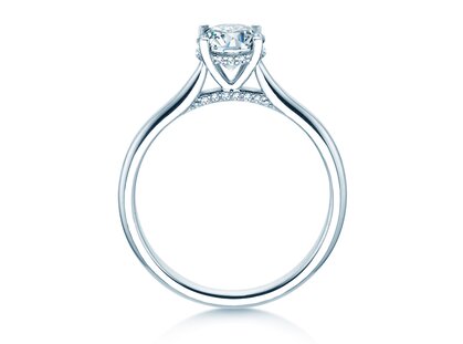 Diamantring Classic 4 Hidden Halo | JUWELIER.de